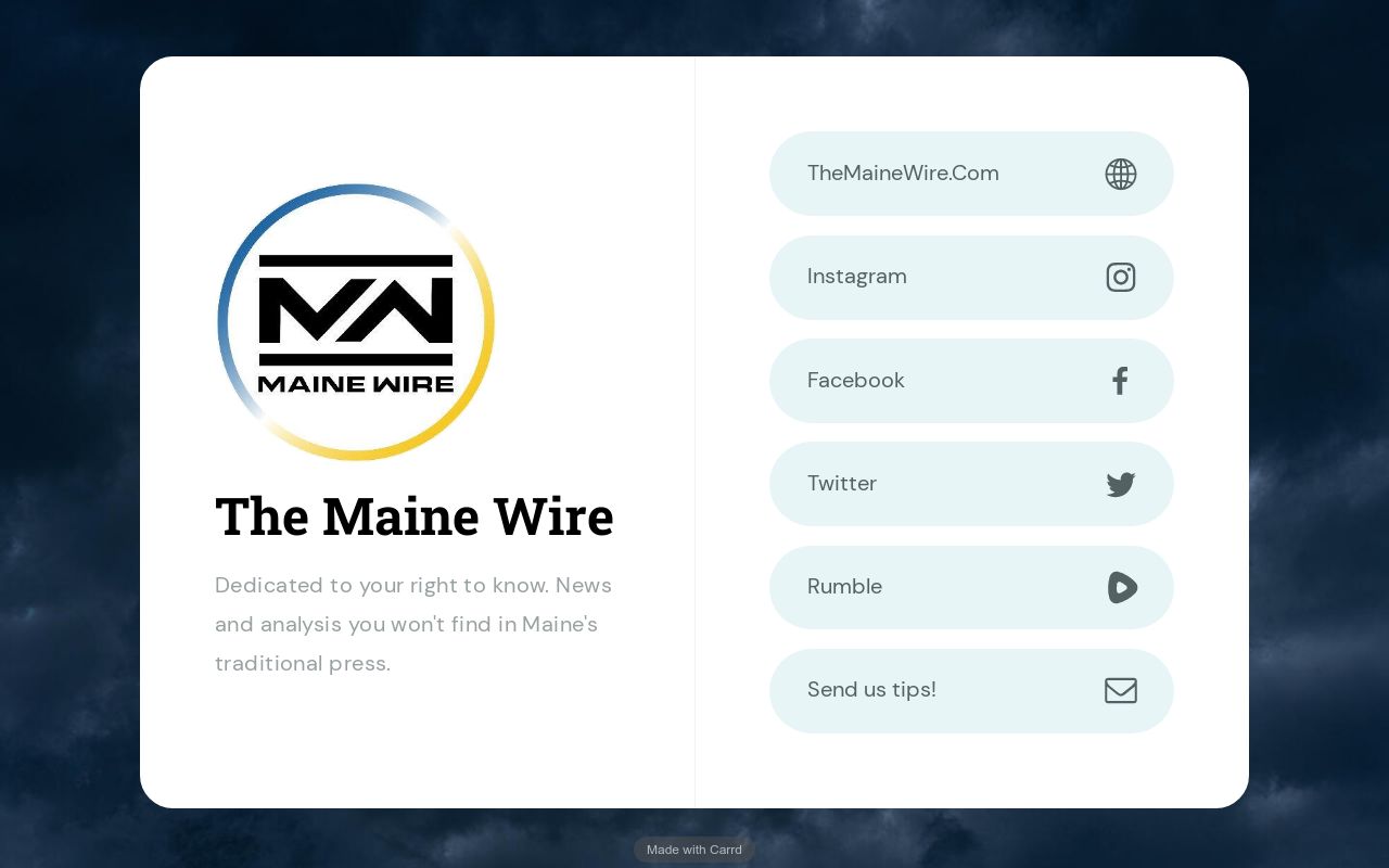 The Maine Wire The Maine Wire